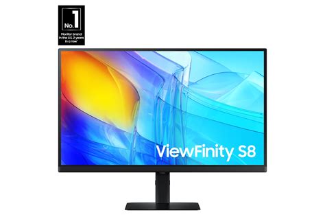 SAMSUNG 27" ViewFinity S8 (S80D) 4K UHD HDR10 High Resolution Monitor ...