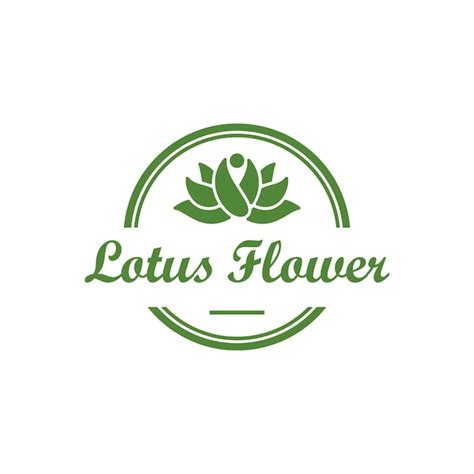Premium Vector Lotus Flower Beauty Symbol Logo Design
