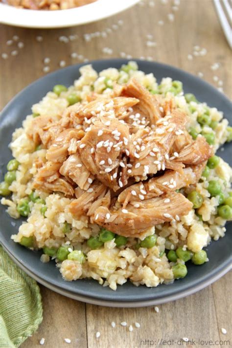 Slow Cooker Honey Sesame Chicken Eat Drink Love