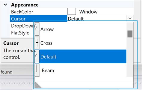 Hdpi Cursor Editor In Propertygrid Is Not Scaled Well · Issue 9007