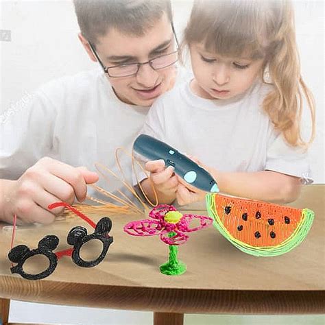 Siks 3d молив за рисуване графити рисуване ниска температура Usb
