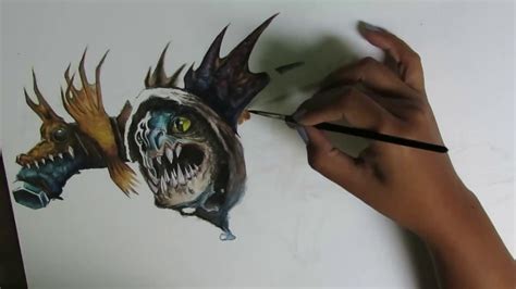 Drawing Slark Dota 2 Youtube