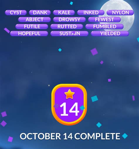 Word Stacks Daily Puzzle October 14 2024 Answers Qunb