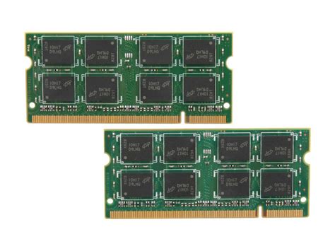 Crucial 4GB 2 X 2GB 200 Pin DDR2 SO DIMM DDR2 800 PC2 6400 Dual