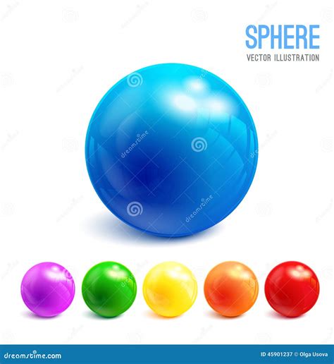 Sphere Vector Object Stock Illustration Illustration Of Background 45901237