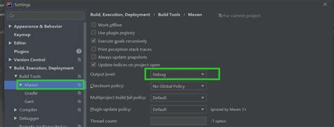 maven using the x switch to enable full debug logging programmer sought