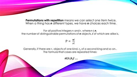 Solution Permutation With Repetition Circular Permutation Studypool