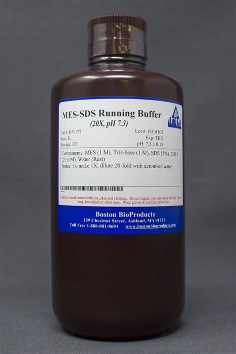 Mes Sds Running Buffer 20x 1 Liter Bp 177 1l