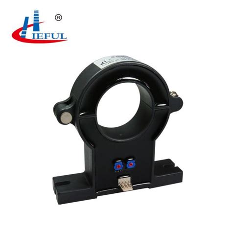 Black Open Loop Split Core Current Sensor For Measuring Ac Dc Pulsed Current For Sale Buy
