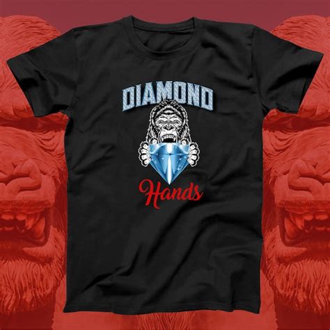 Diamond Hands Shirt GME Stonks AMC WSB Wall Street Bets Etsy