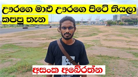 ඌරගෙ මාළු ඌරගෙ පිටේ තියලා කපපු තැන Youtube