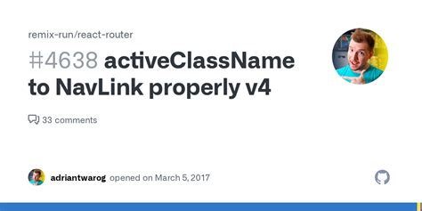 Activeclassname To Navlink Properly V4 · Issue 4638 · Remix Runreact