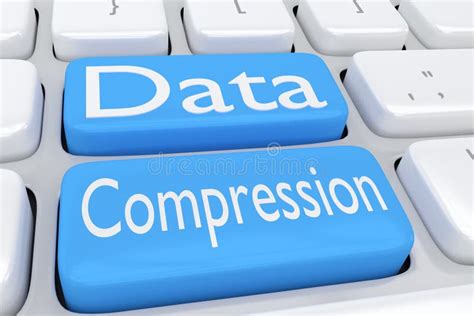 Data Compression Stock Illustration Illustration Of Idea 22172442