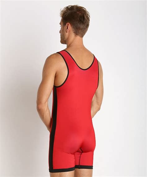 Adidas Reversible Wrestling Singlet Redroyal As103r Free Shipping At
