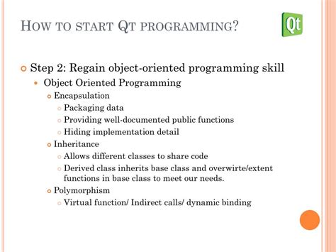 Ppt Lecture 4 Embedded Application Framework Qt Tutorial Cheng Liang Paul Hsieh Powerpoint