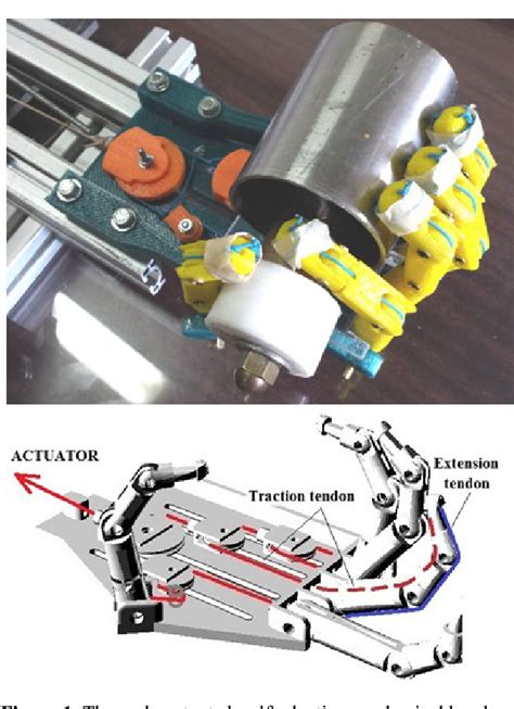 Figure 1 From A Model For The Grasping Analysis Of An Underactuated Finger Driven By