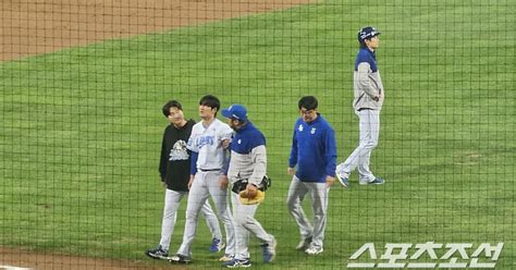 코너 오승환 없는 삼성 백정현 마저 타구에 안면 강타 악재 병원 후속 검사 중이성규도 허리통증 교체 대구속보
