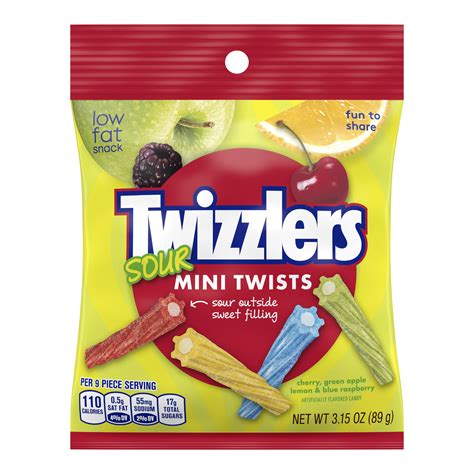 Twizzlers Sour Mini Twists 315 Ounces Brickseek