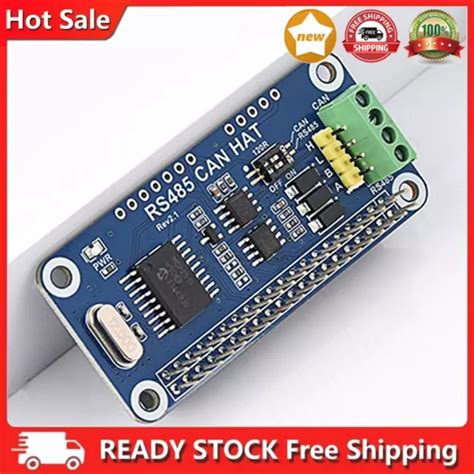 Rs485 Can Hat Rs485 Spi Can Bus Module For Raspberry Pi Series Boards £