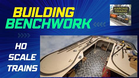 Building Benchwork For A Ho Scale Model Railroad Youtube