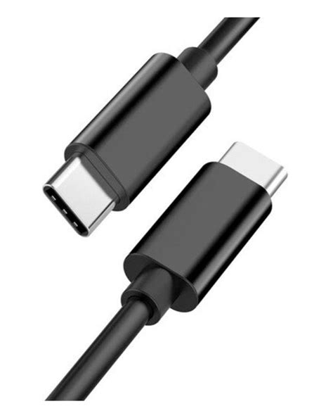 Tecno Cable Type C To Type C Black Legit