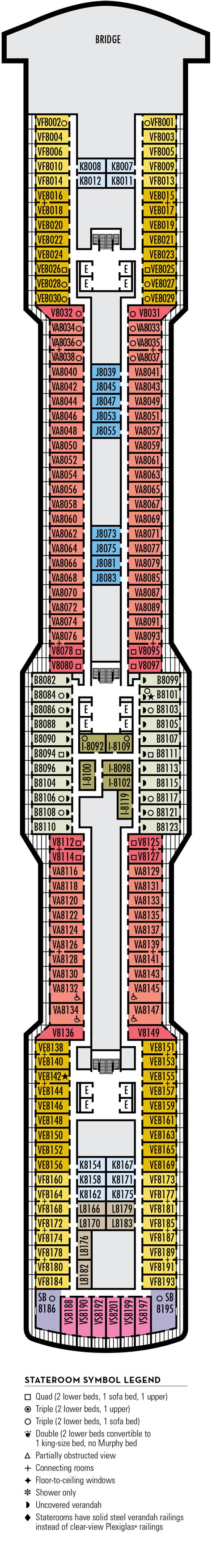 Nieuw Statendam Deck Plans Planet Cruise