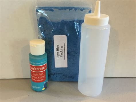 Light Blue Flocking Kit