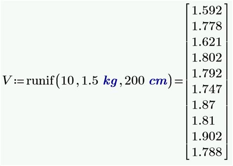 Solved Unts In The Runif Function PTC Community
