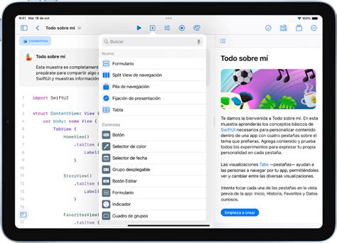 Manual de uso de Swift Playgrounds para iPadOS Soporte técnico de Apple MX