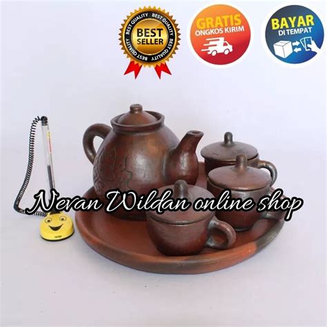 TEKO SET POCI TEKO SET TANAH LIAT TEKO SET GERABAH TEKO TRADISIONAL Lazada Indonesia