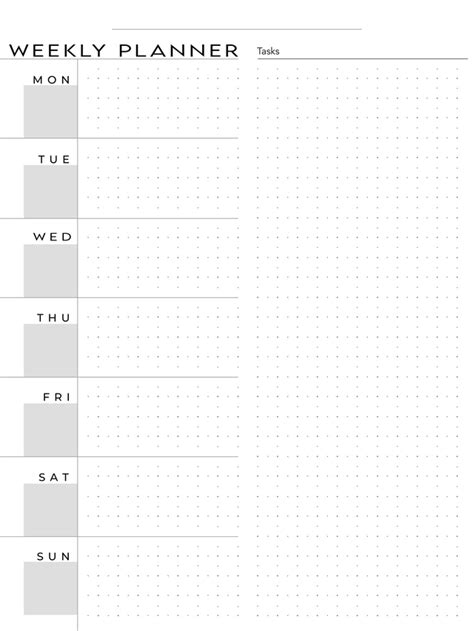 weekly planner a6x r supernote