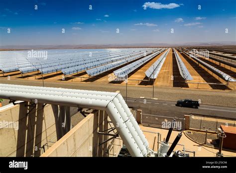 Solar Thermal Sustainable Energy Noor Ouarzazate Concentrated Solar