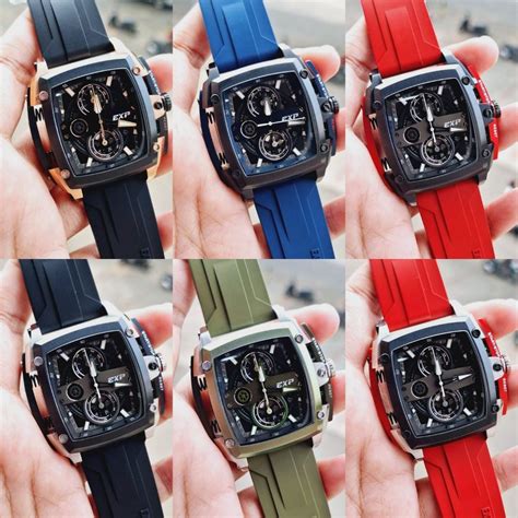 Jual JAM TANGAN PRIA EXPEDITION E E EXP BLACK RUBBER ORIGINAL GARANSI RESMI TAHUN