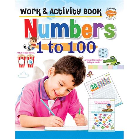 Work And Activity Book Numbers 1 To 100 Sawan Books