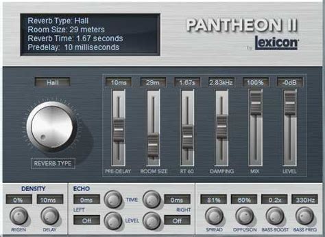 Lexicon Lxp Native Reverb Plug In Bundle Au Vst Rtas For Mac Comicretpa