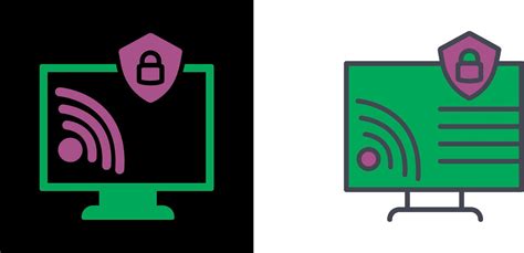 wifi security icon 42864275 vector art at vecteezy