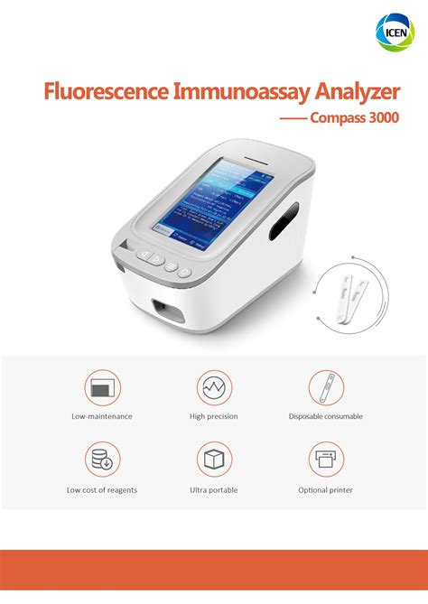 In B3000 Portable Immunofluorescence Dry Fluorescence Analyzer Poct