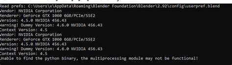 Unable To Find The Python Binary The Multiprocessing Module May Not Be Functional Blender