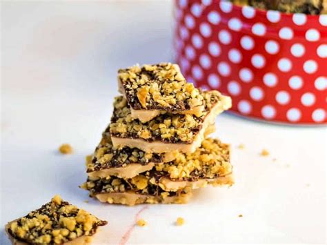 English Toffee A Buttery Crunchy Holiday Treat Life Love And Good