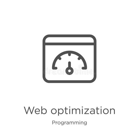 Optimization Icon Vector From Tech Support Collection Thin Line