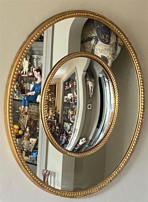 Mid Century Modern Convex Mirror For Sale At 1stDibs