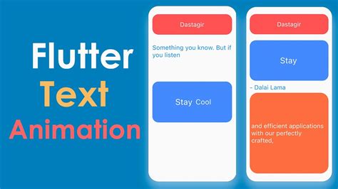 Flutter Text Animation Text Widget Style And Animated Container YouTube