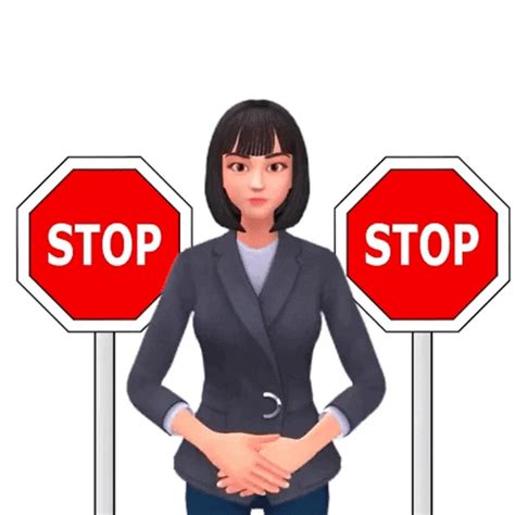 Stop Asl  By Eq4all Find And Share On Giphy