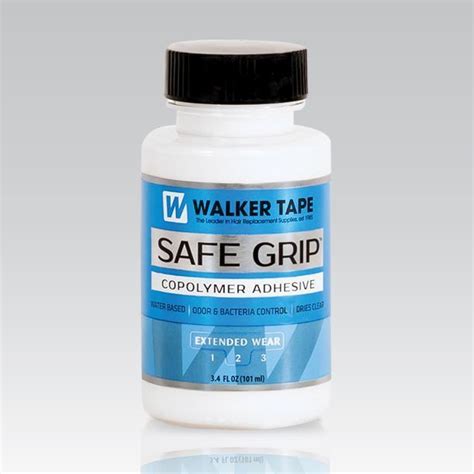 Walker Tape And 34 Oz Safe Grip Adhesive Pack Size 34 Fl Oz At