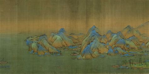 One Thousand Li Of Rivers By Wang Ximeng Dailyart Magazine