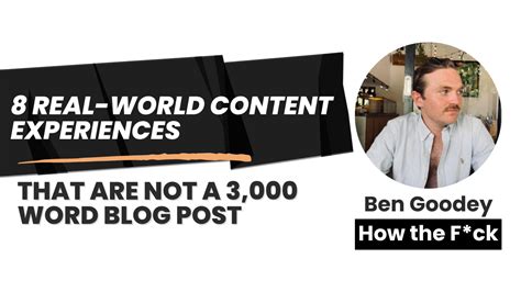 8 Real World Content Experience Examples 13m Trafficmonth