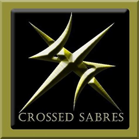Crossed Sabres Crossed Sabres