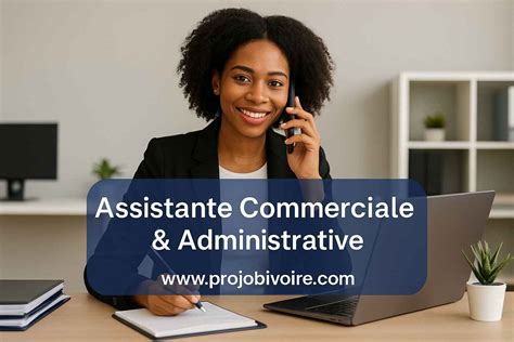 Assistante Commerciale Et Administrative 200000 F Cfa Décembre