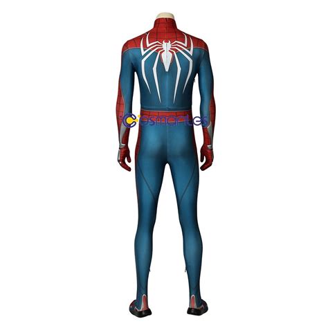 Spiderman Cosplay Costume Ps Spider Man Advanced Suit