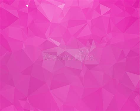 Pink Pattern Triangular Template Geometric Sample Stock Vector